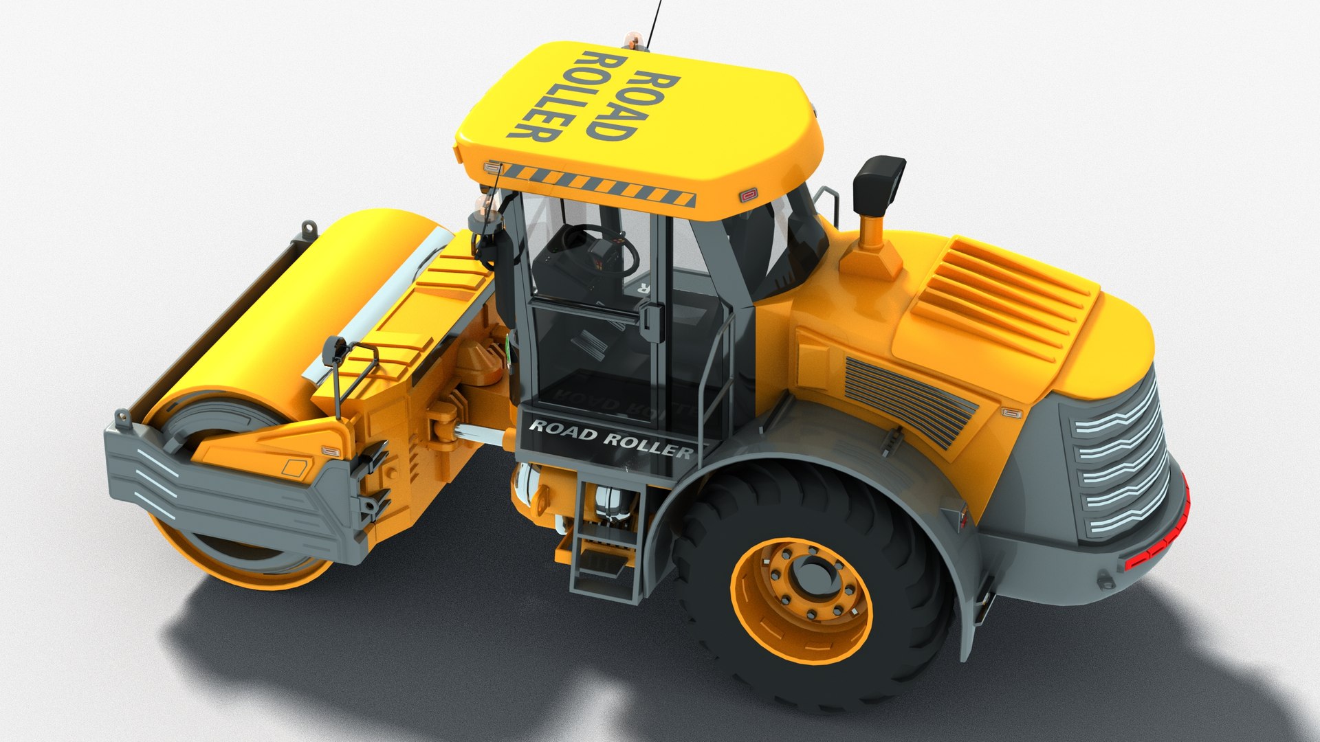 3D Smooth Wheel Roller Compaction Model - TurboSquid 2248232