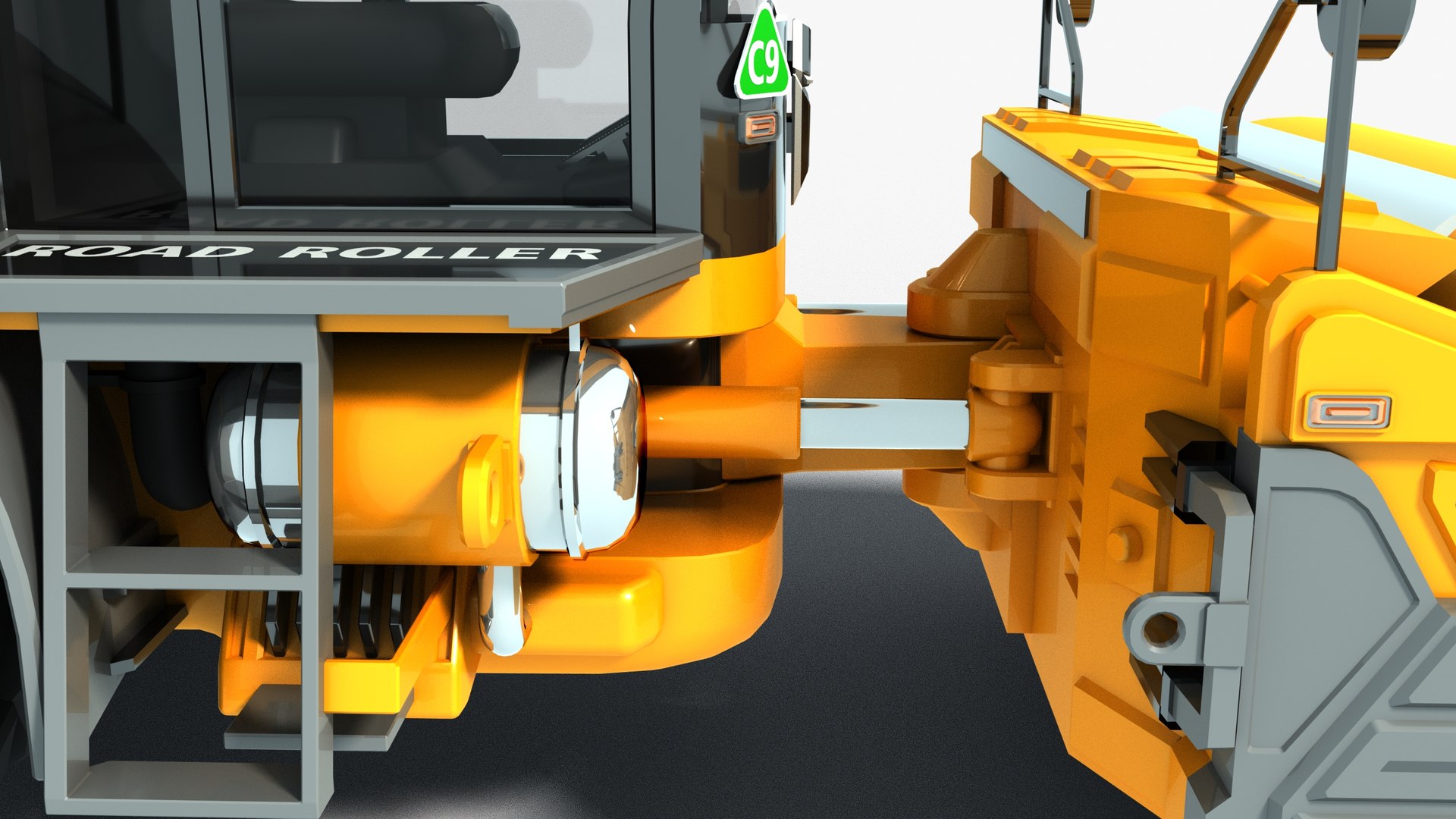 3D Smooth Wheel Roller Compaction Model - TurboSquid 2248232