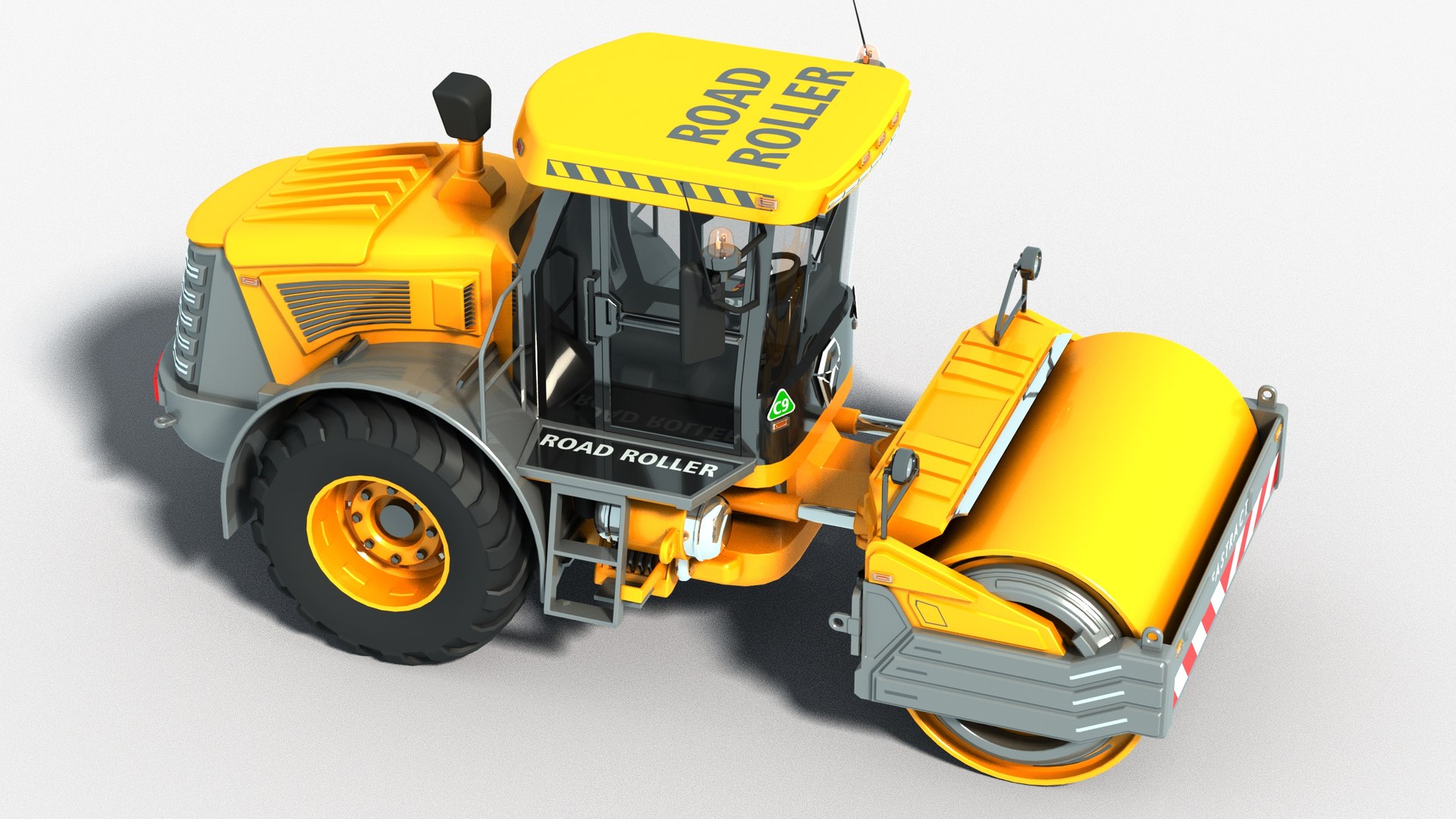 3D Smooth Wheel Roller Compaction Model - TurboSquid 2248232