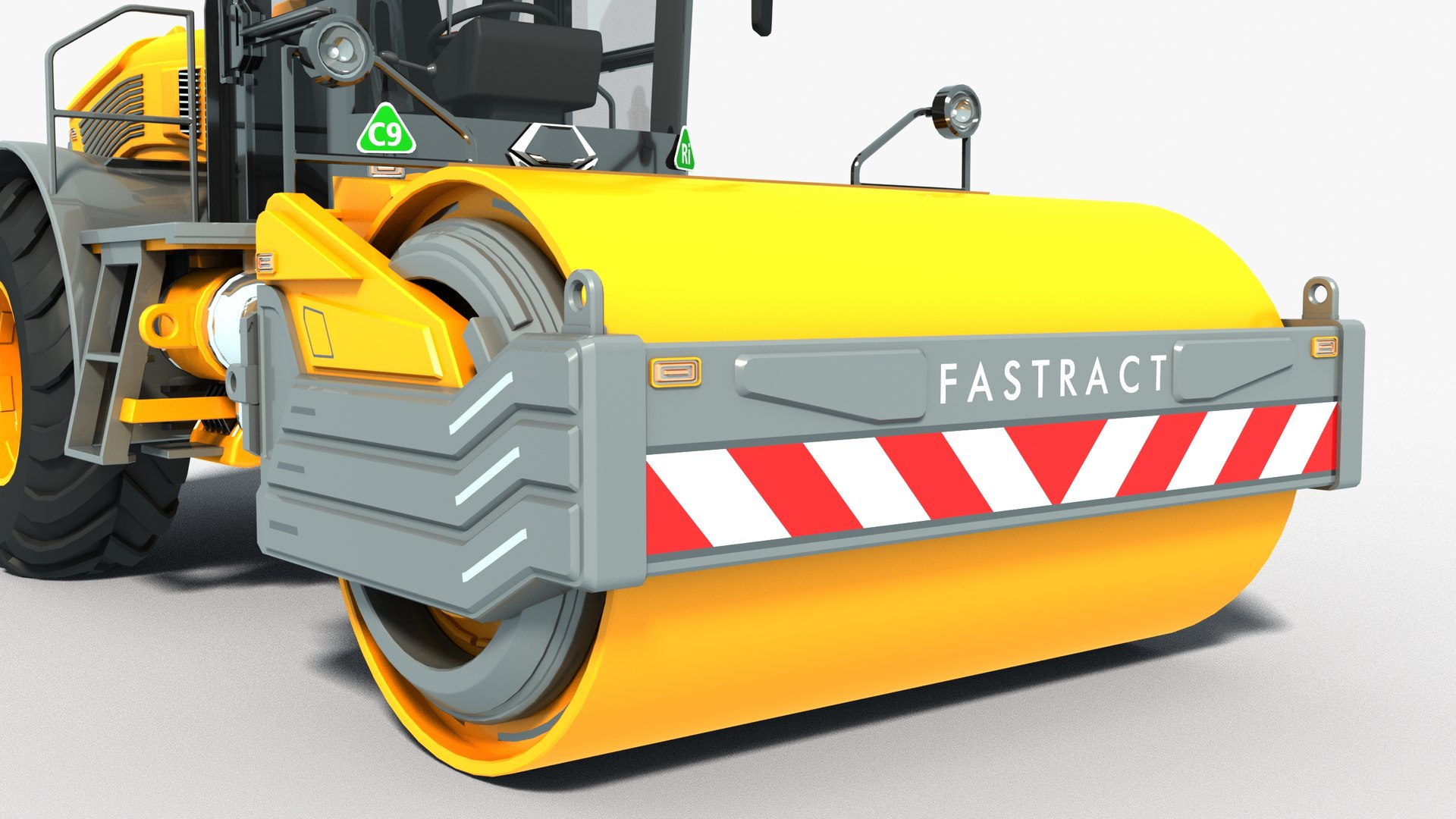 3D Smooth Wheel Roller Compaction Model - TurboSquid 2248232