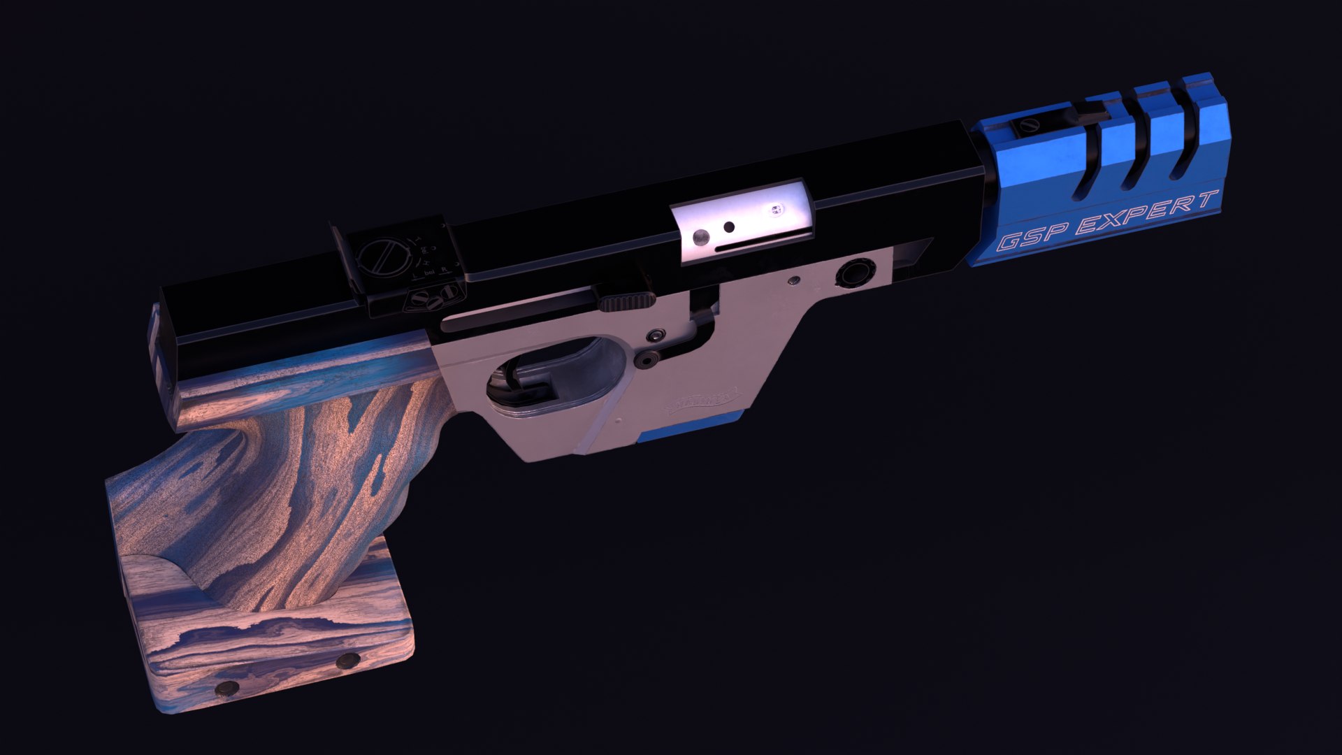 Walther GSP Expert 3D - TurboSquid 2366751