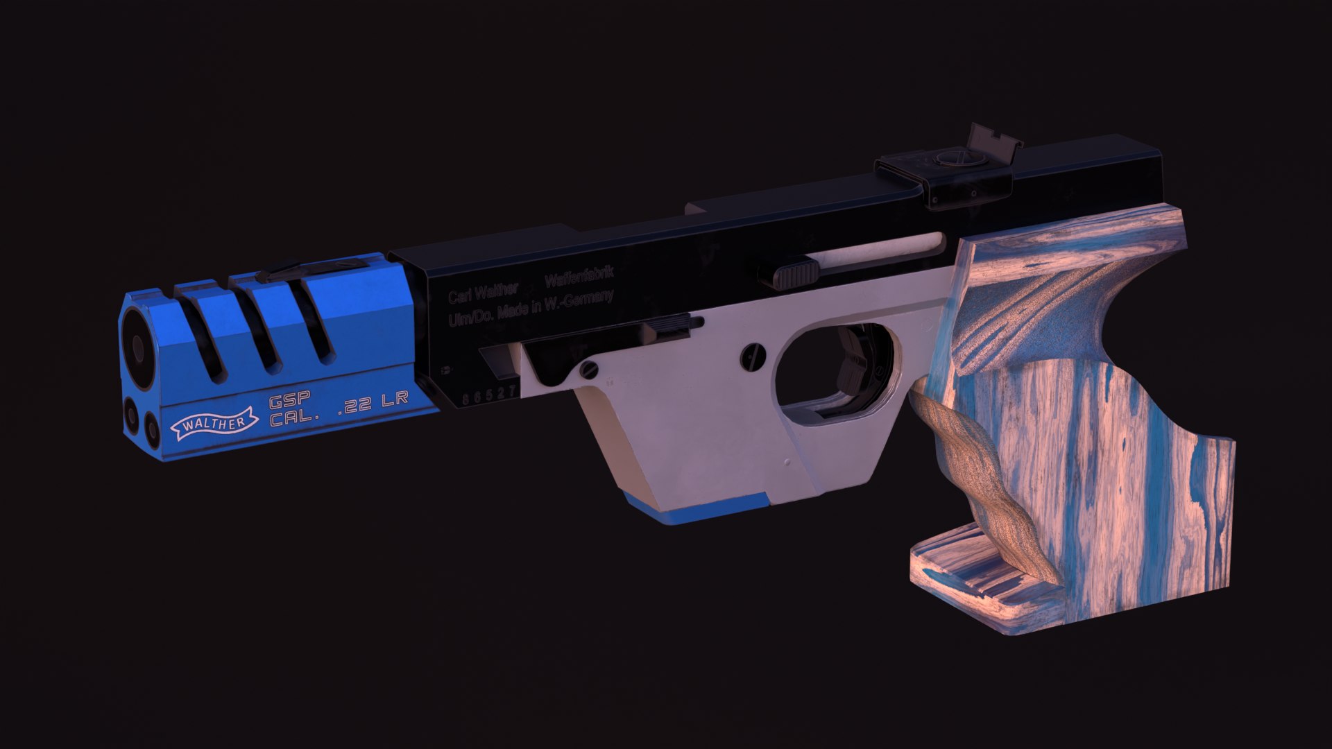 Walther GSP Expert 3D - TurboSquid 2366751