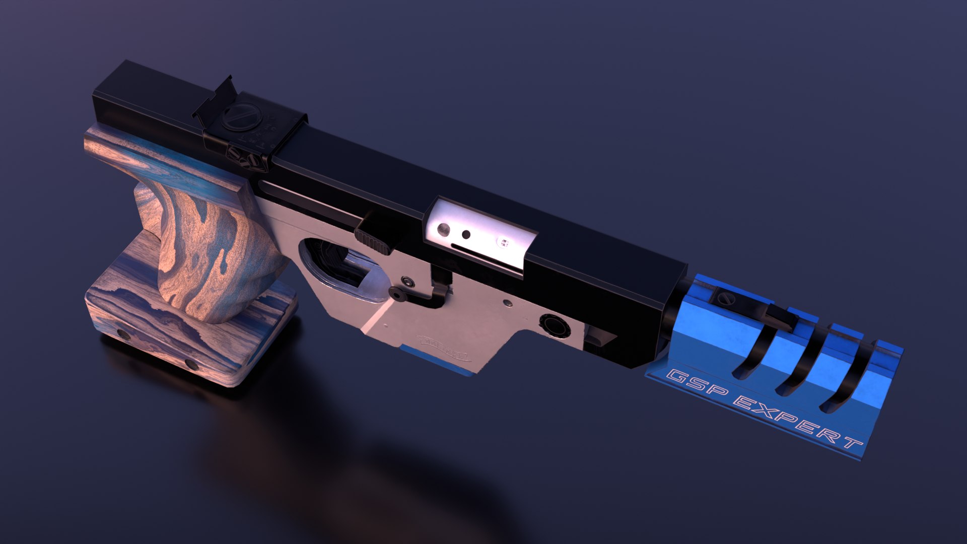 Walther GSP Expert 3D - TurboSquid 2366751