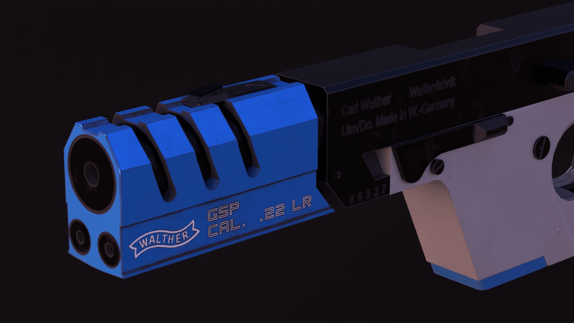 Walther GSP Expert 3D - TurboSquid 2366751