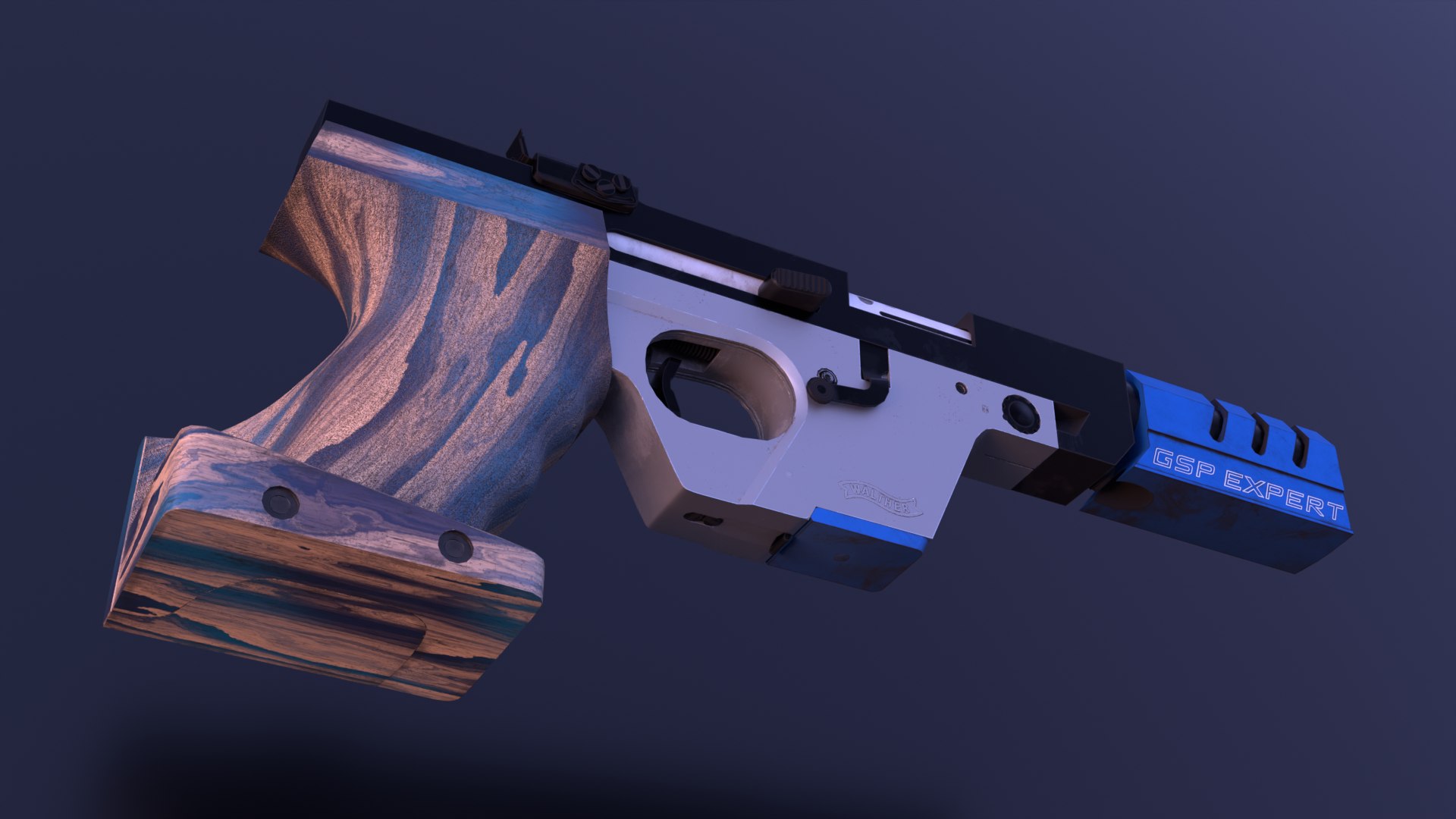 Walther GSP Expert 3D - TurboSquid 2366751