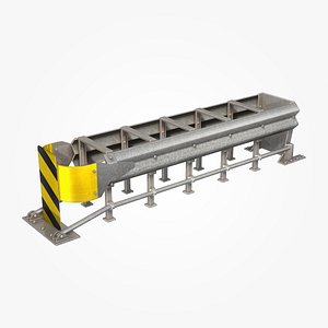 3D Model Crash Cushion - TurboSquid 1691419