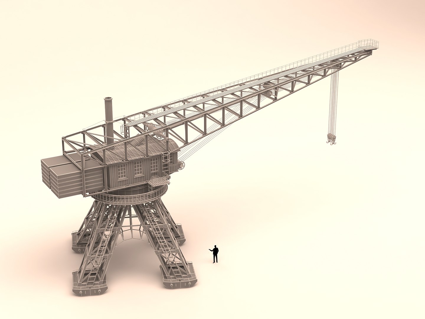 3D Crane Port - TurboSquid 1511850