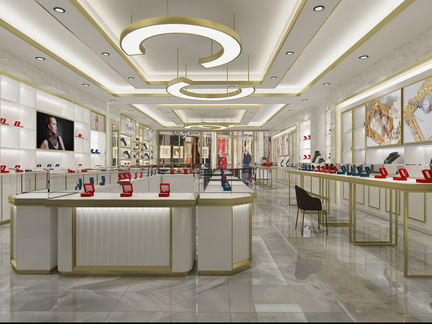 3D Model Jewelry Store Collection 01 - TurboSquid 2268343
