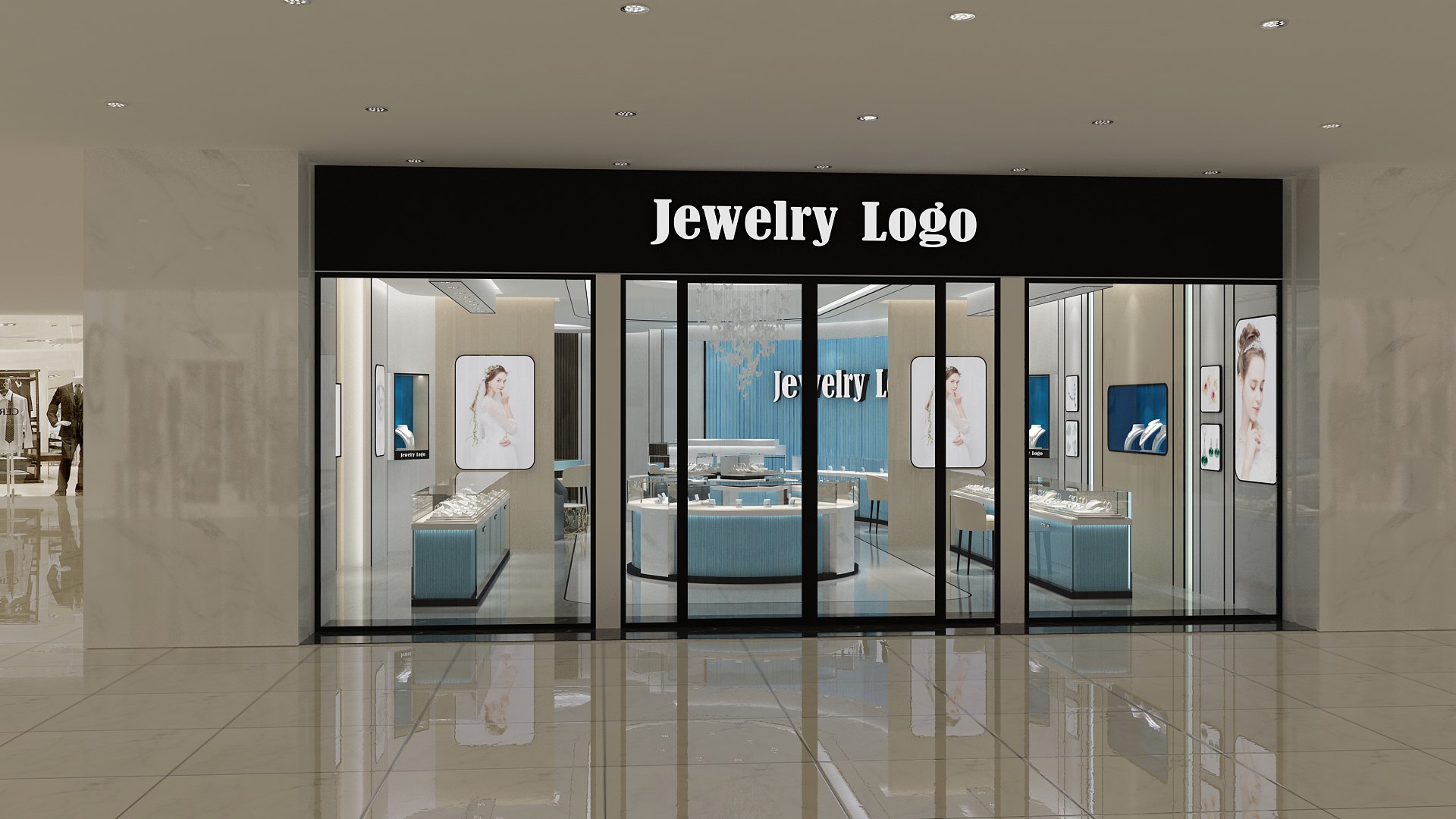 3D Model Jewelry Store Collection 01 - TurboSquid 2268343