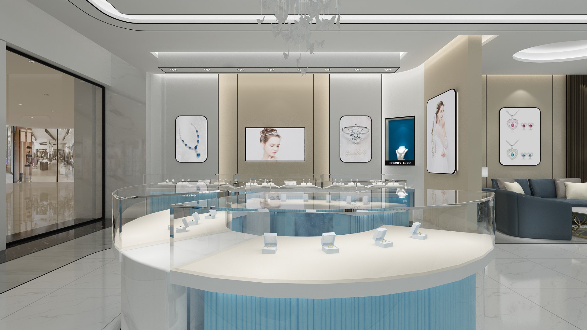 3D Model Jewelry Store Collection 01 - TurboSquid 2268343
