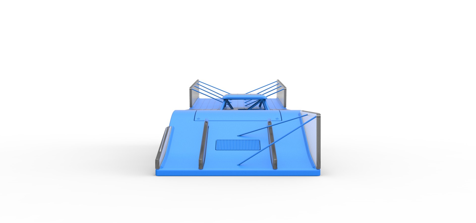 3D Shell Of Vintage Outlaw Dirt Late Model Race Car Scale 1 To 25 ...