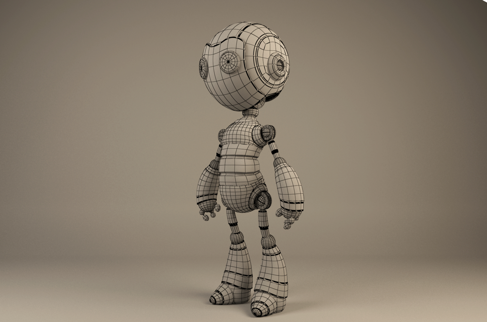 3D robot character - TurboSquid 1296644