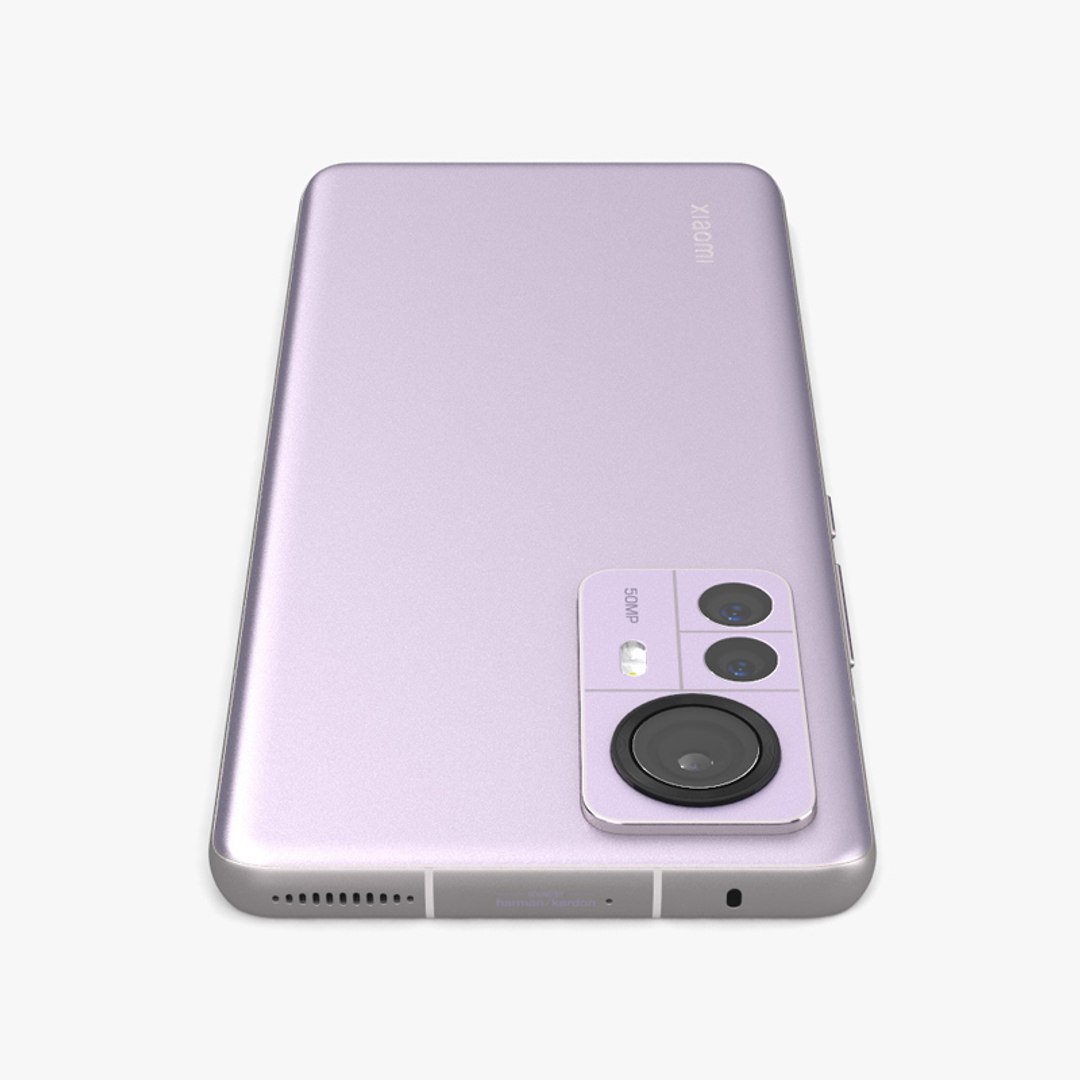Xiaomi 12 Pro Pink 3D - TurboSquid 1975986