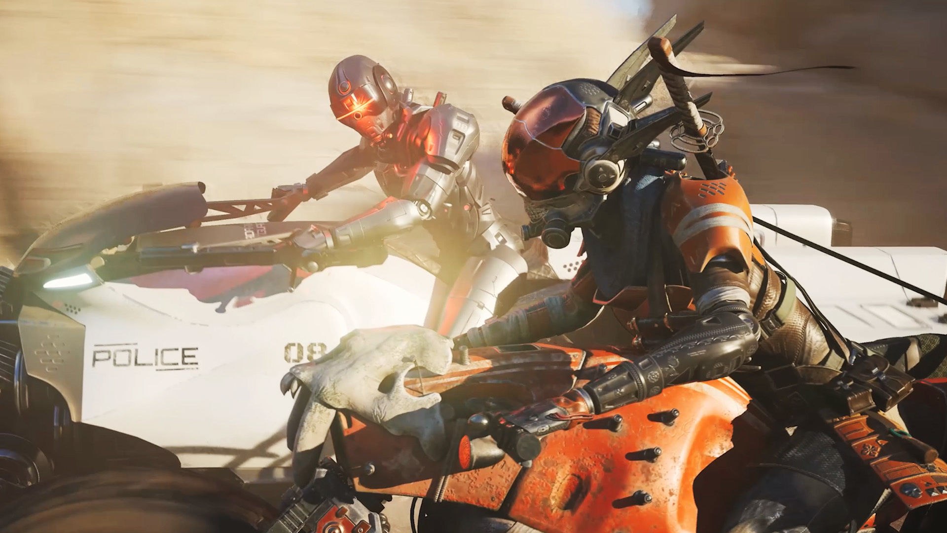 3D Motorcycle Post-Apocalyptic Motorbike 3D Model With Rigs 3D Model ...