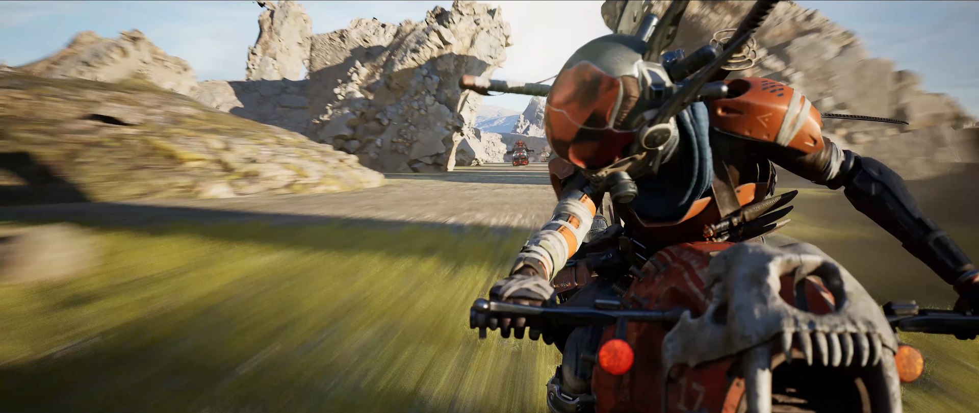 3D Motorcycle Post-Apocalyptic Motorbike 3D Model With Rigs 3D Model ...