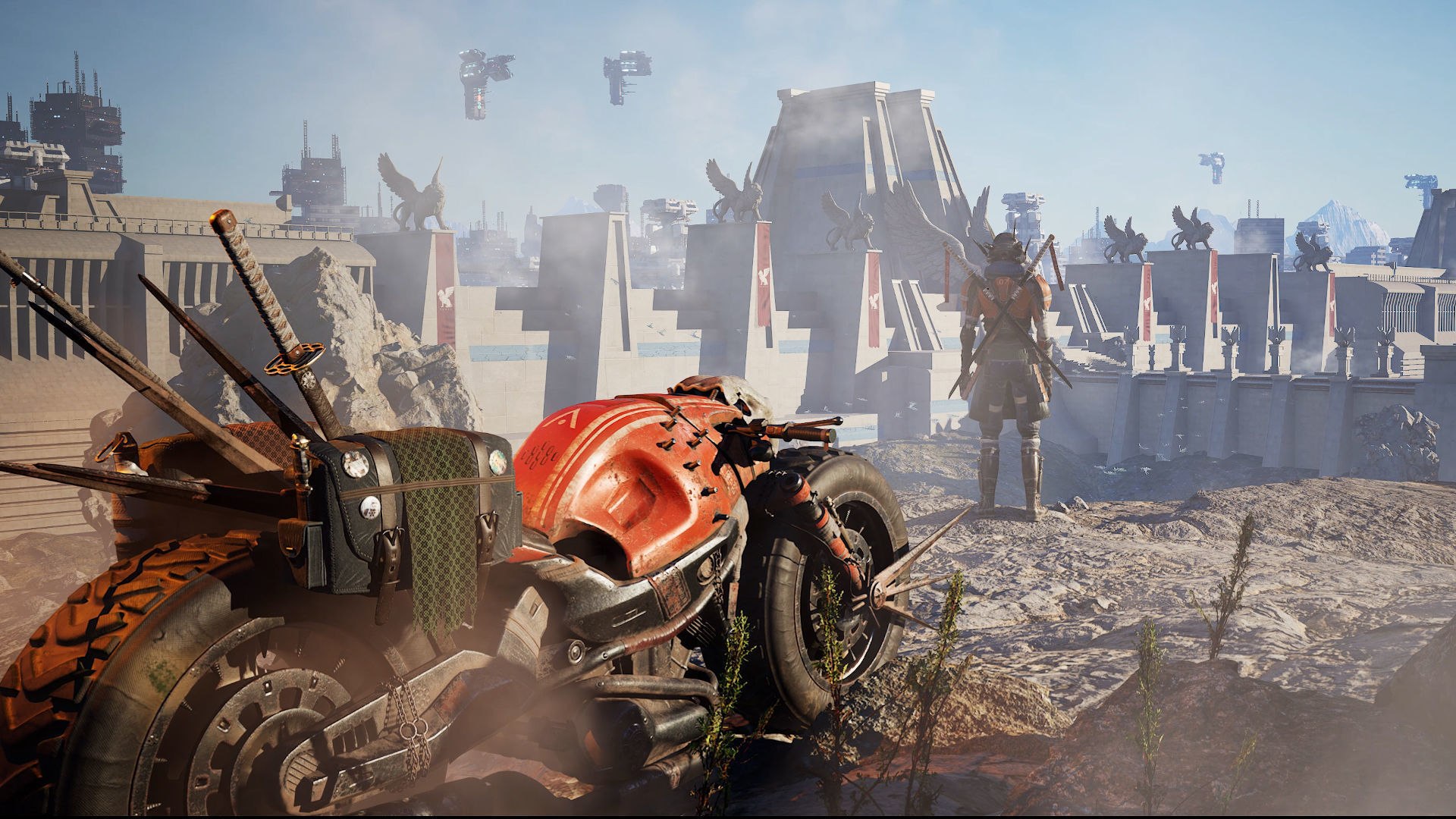 3D Motorcycle Post-Apocalyptic Motorbike 3D Model With Rigs 3D Model ...