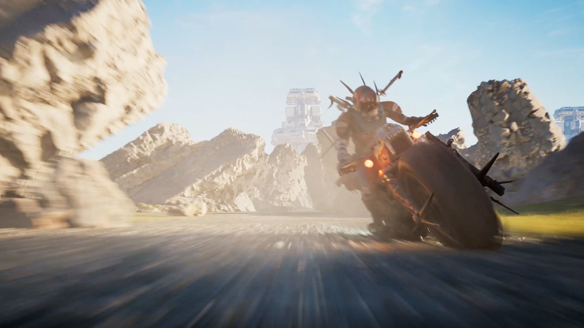 3D Motorcycle Post-Apocalyptic Motorbike 3D Model With Rigs 3D Model ...