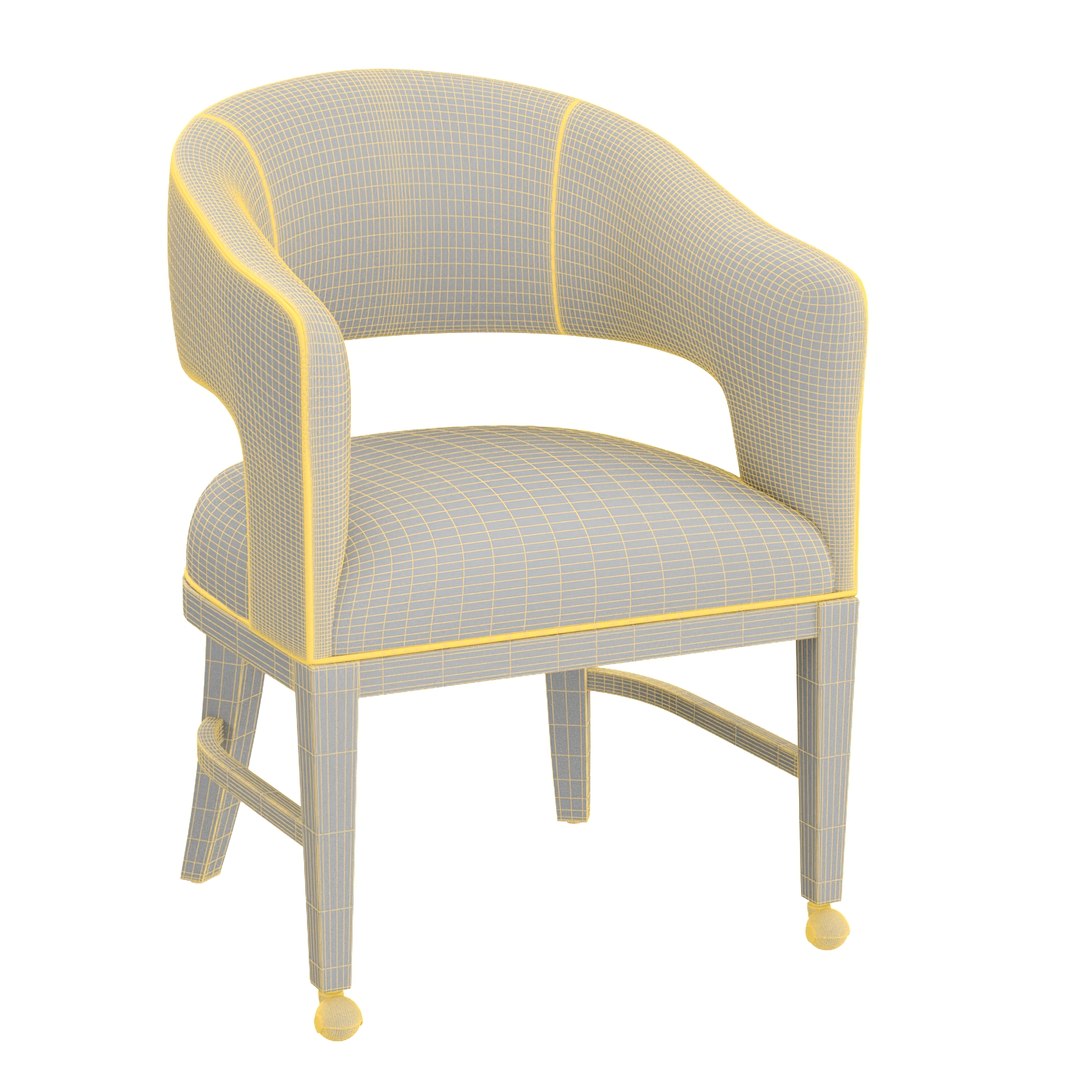 Cleo Arm Chair L-8854-A2 Model - TurboSquid 2009378