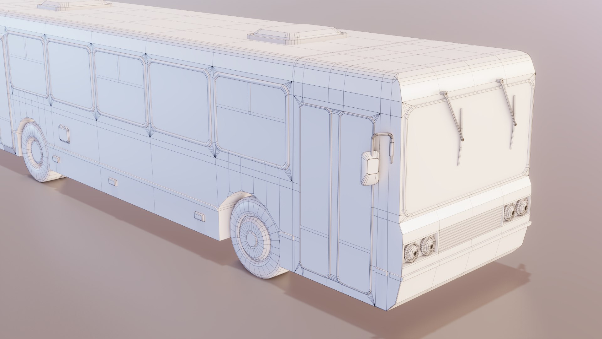 Free 3D old rusty bus - TurboSquid 1597853