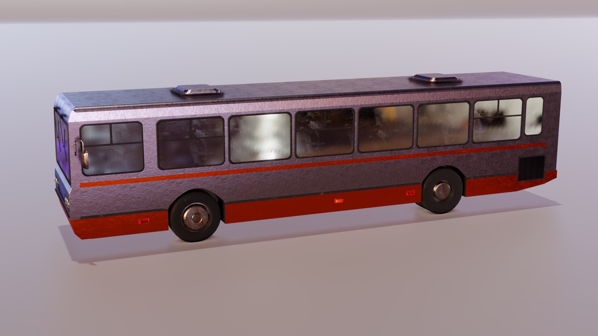 Free 3D old rusty bus - TurboSquid 1597853