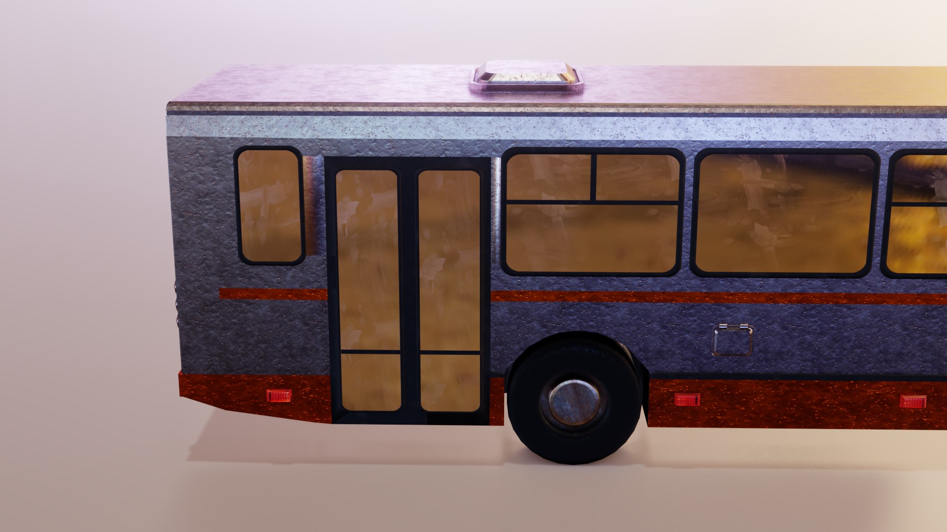 Free 3D old rusty bus - TurboSquid 1597853