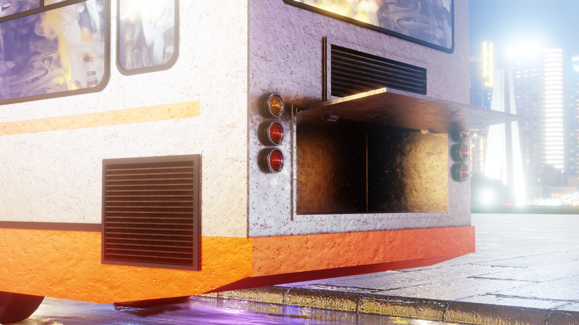 Free 3D old rusty bus - TurboSquid 1597853