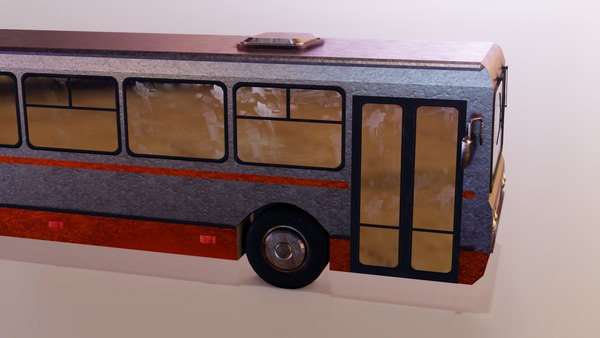 Free 3D old rusty bus - TurboSquid 1597853