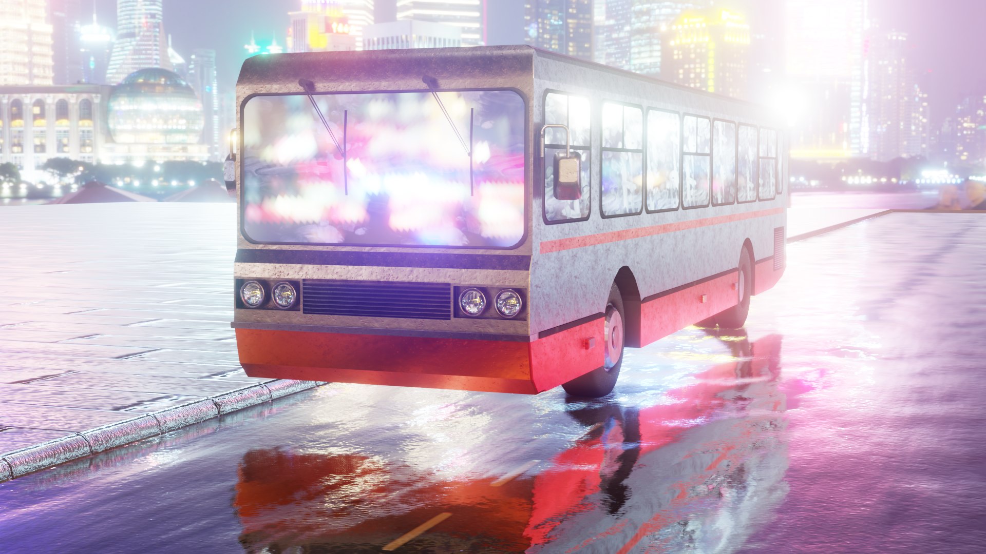 Free 3D old rusty bus - TurboSquid 1597853