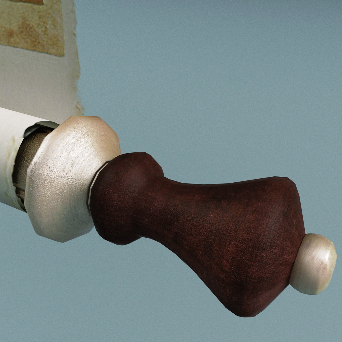 3ds max ancient scroll