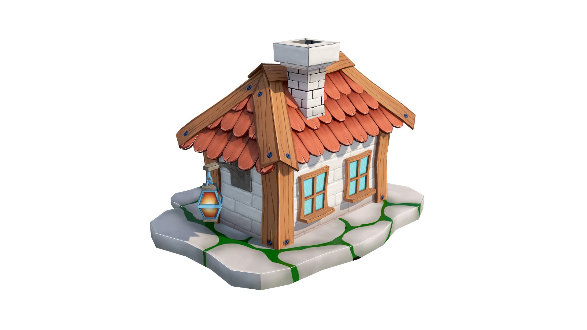 Toon cartoon house 3D - TurboSquid 1681778
