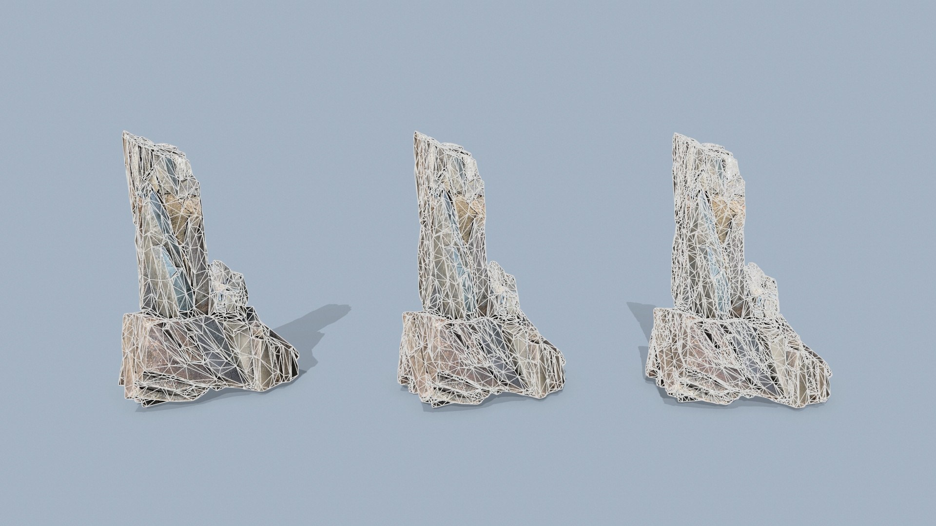Cliff Rocks Model - TurboSquid 2210319