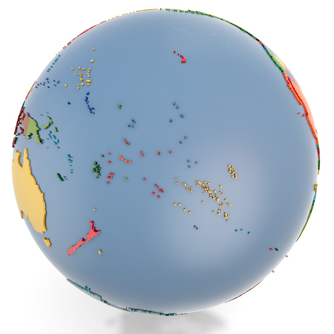 3d world globe