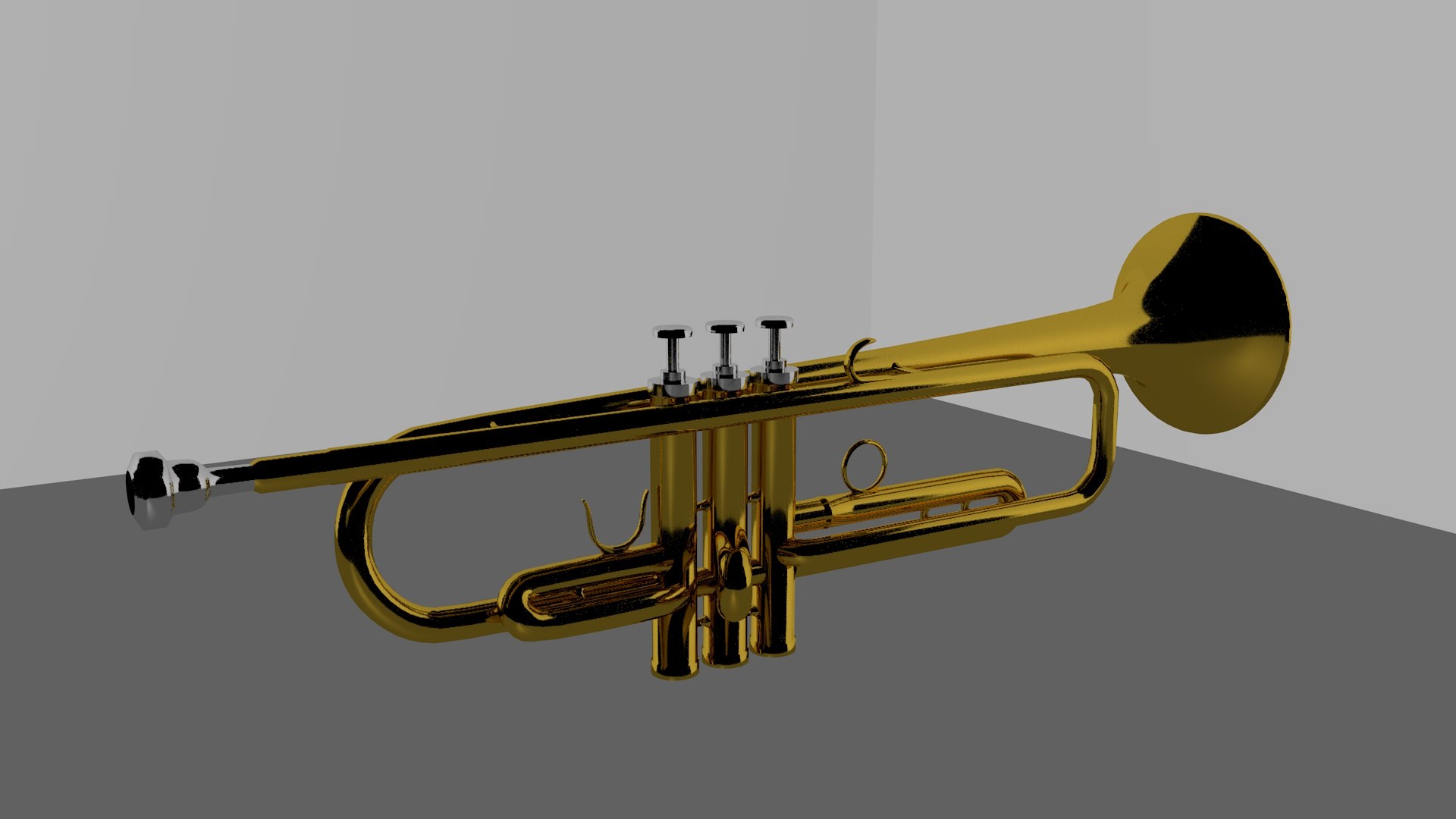 3d Trumpet Model