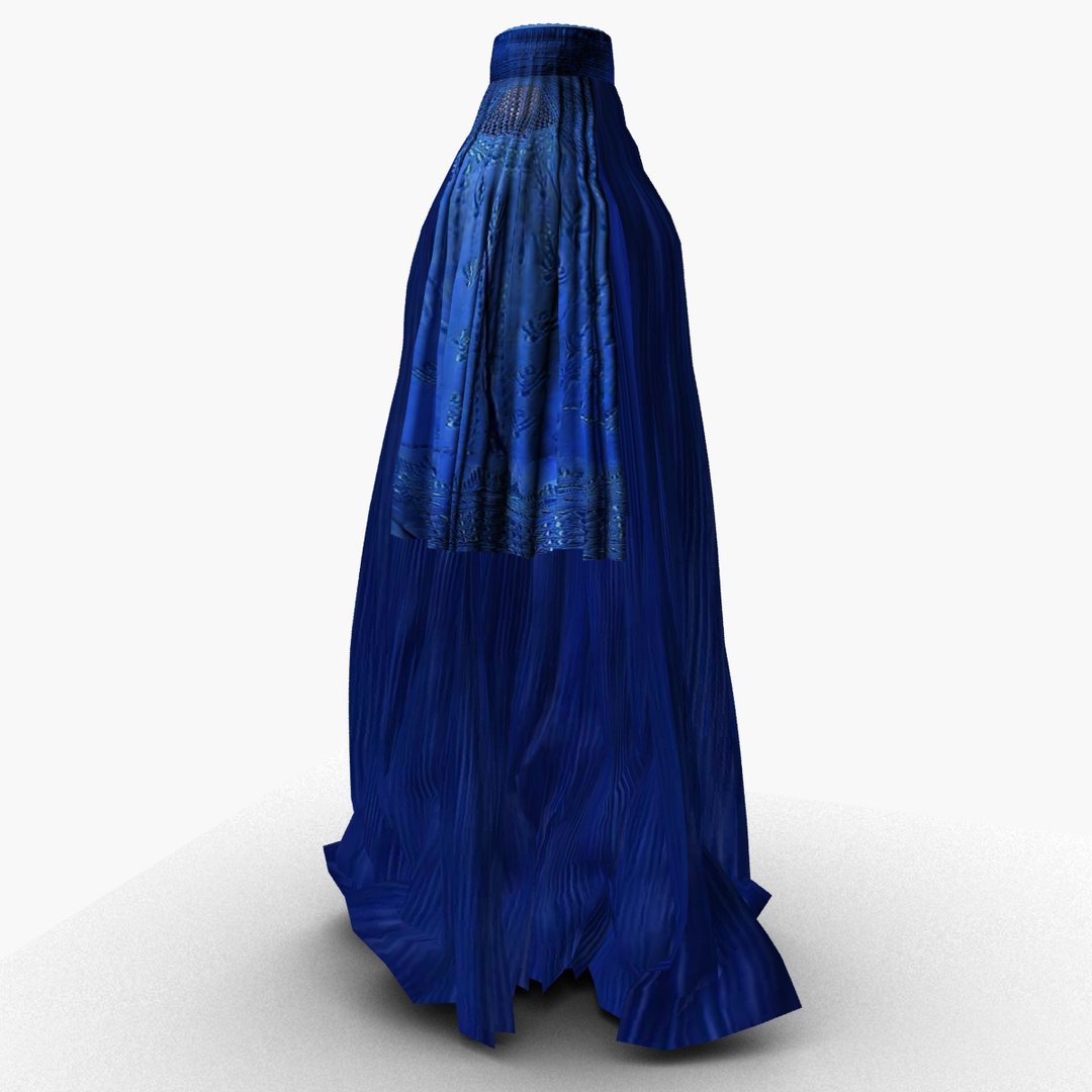 3D Afghan Burqa - TurboSquid 2007645