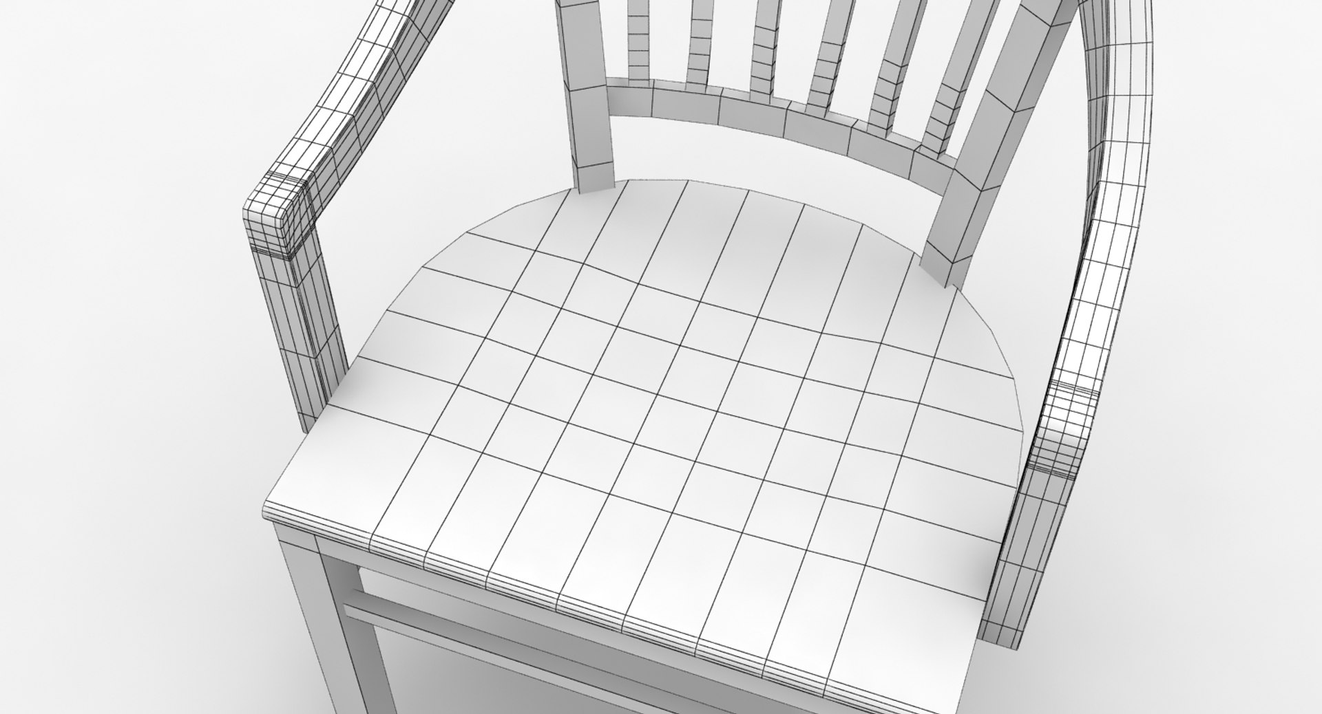 3D model vintage banker chair - TurboSquid 1200366