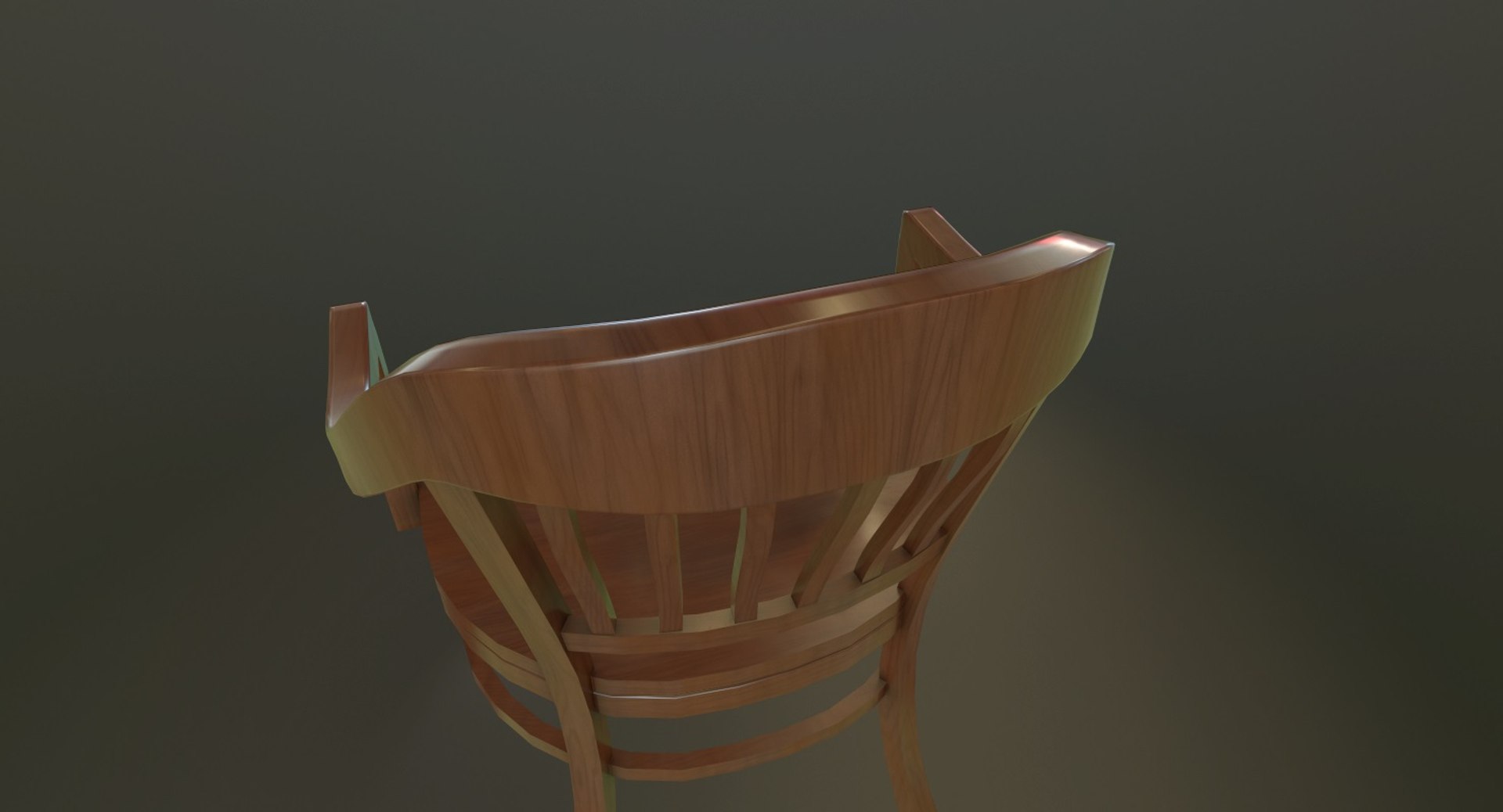 3D model vintage banker chair - TurboSquid 1200366