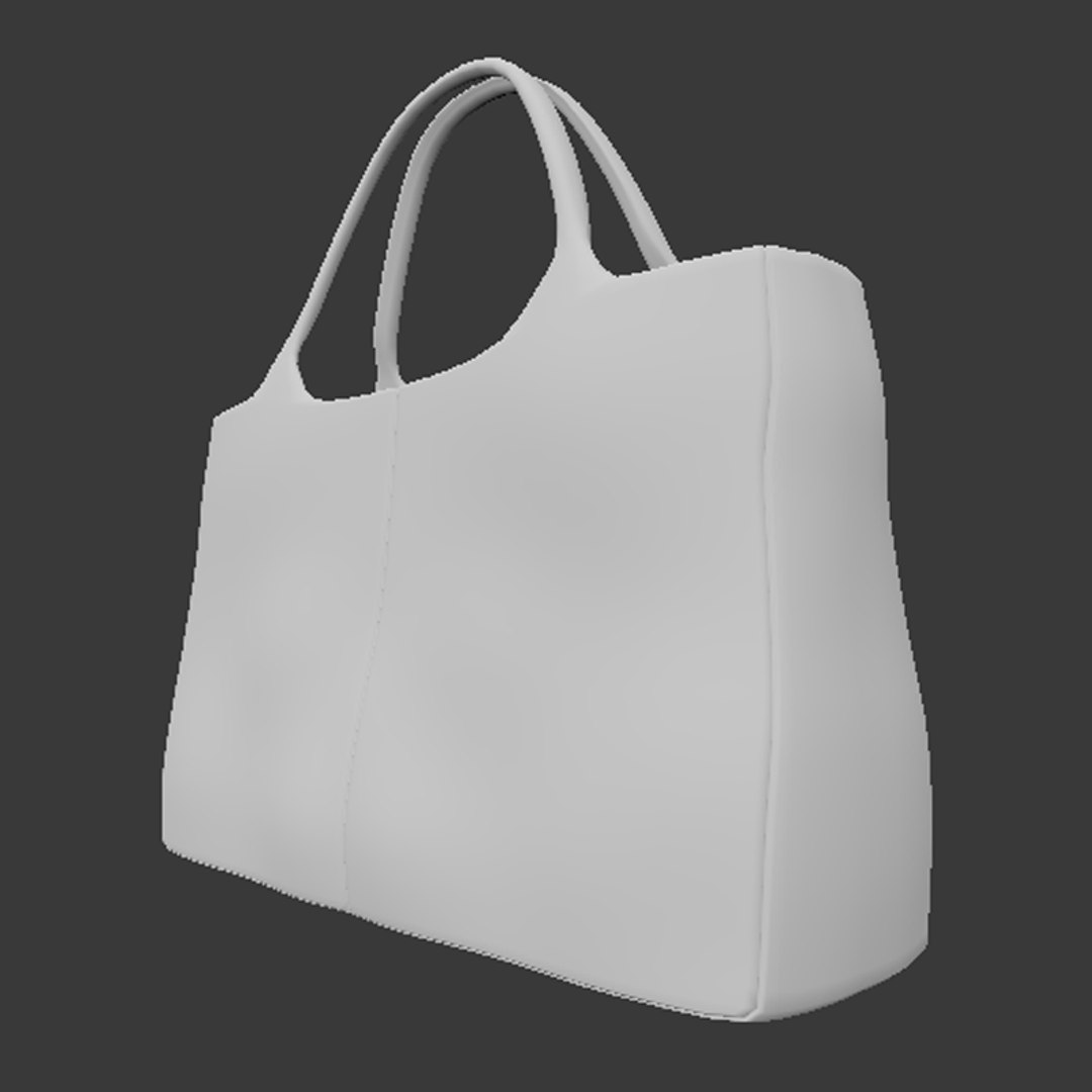 3d bag shop model