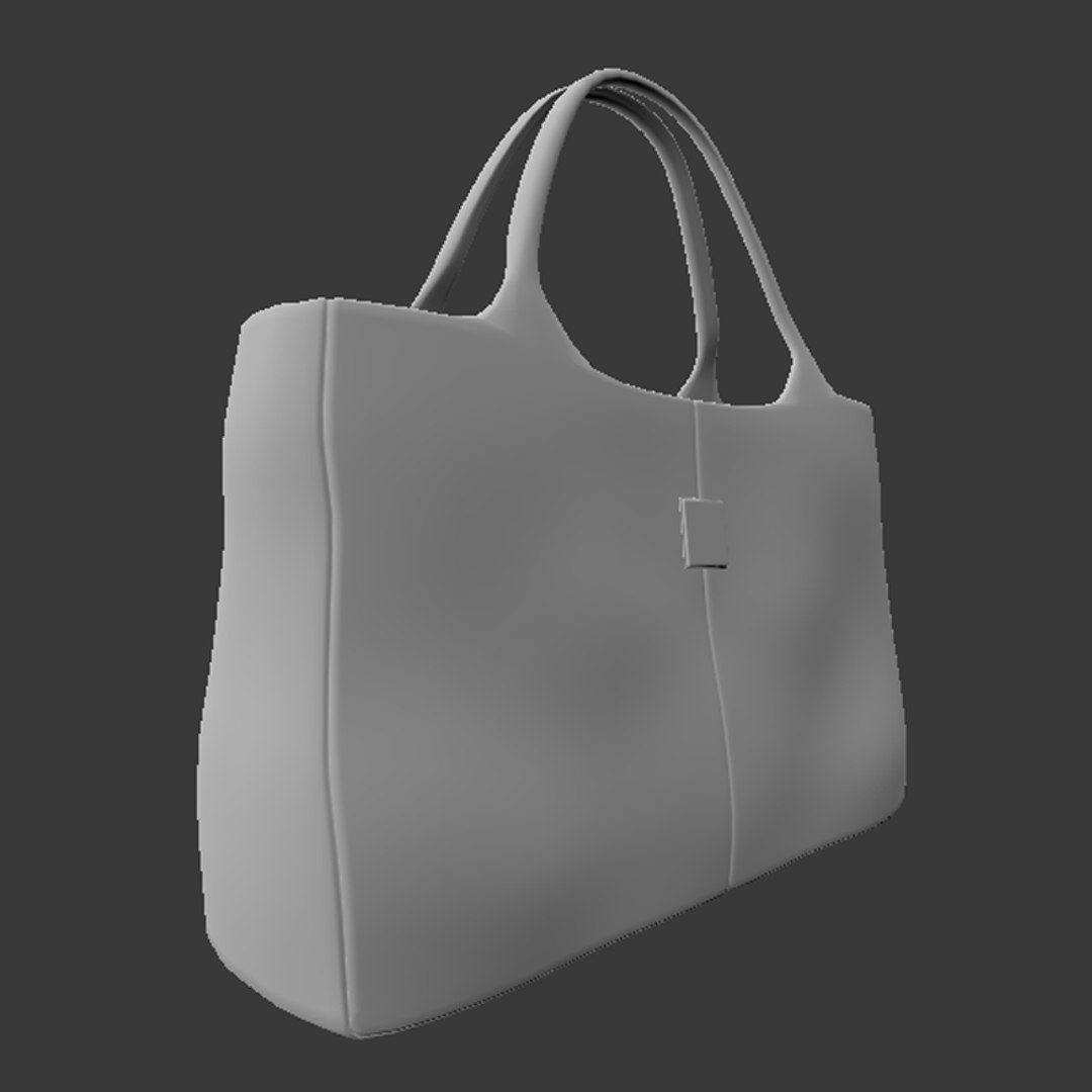3d bag shop model