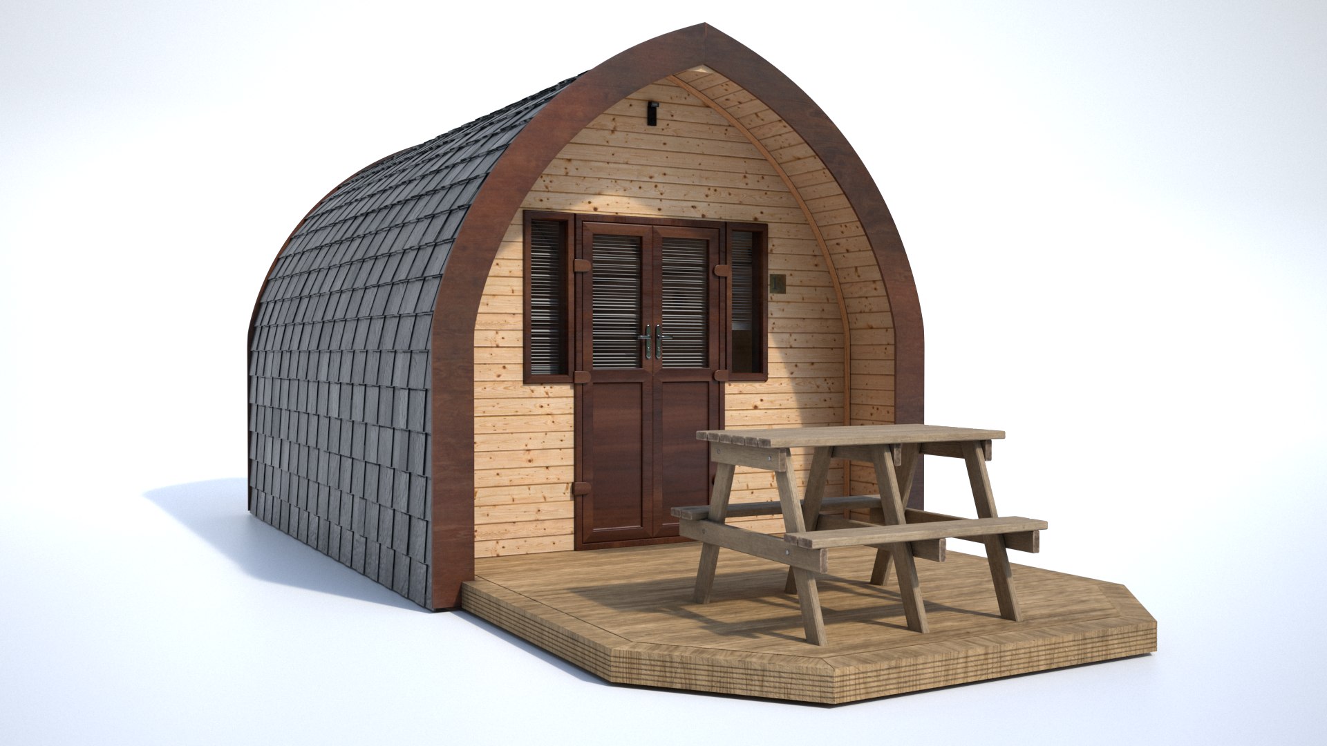 Camping Pod 3D Model - TurboSquid 1410680