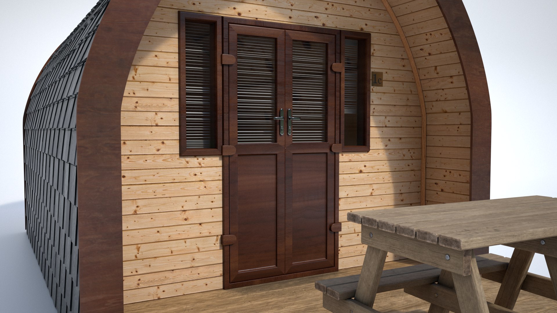 Camping Pod 3D Model - TurboSquid 1410680