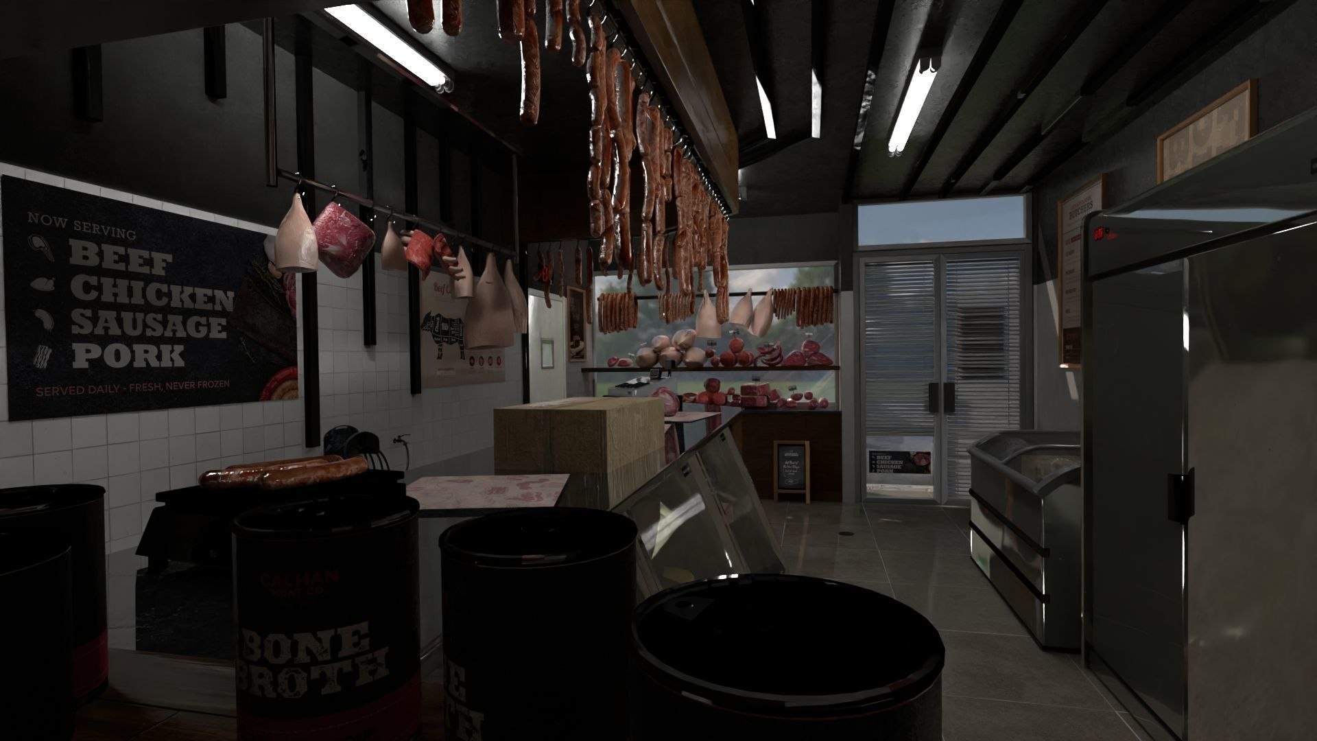 3D Butcher Shop - TurboSquid 2212220
