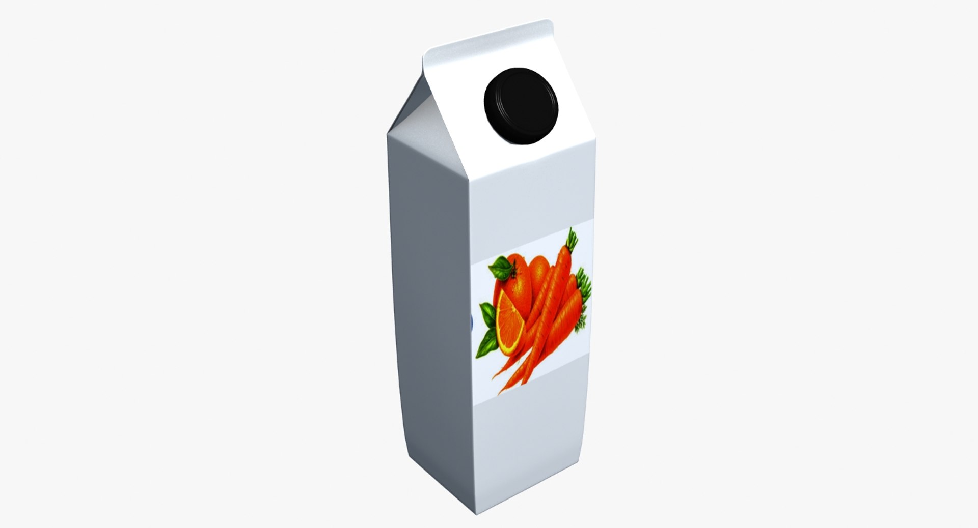 3d Juice Carton