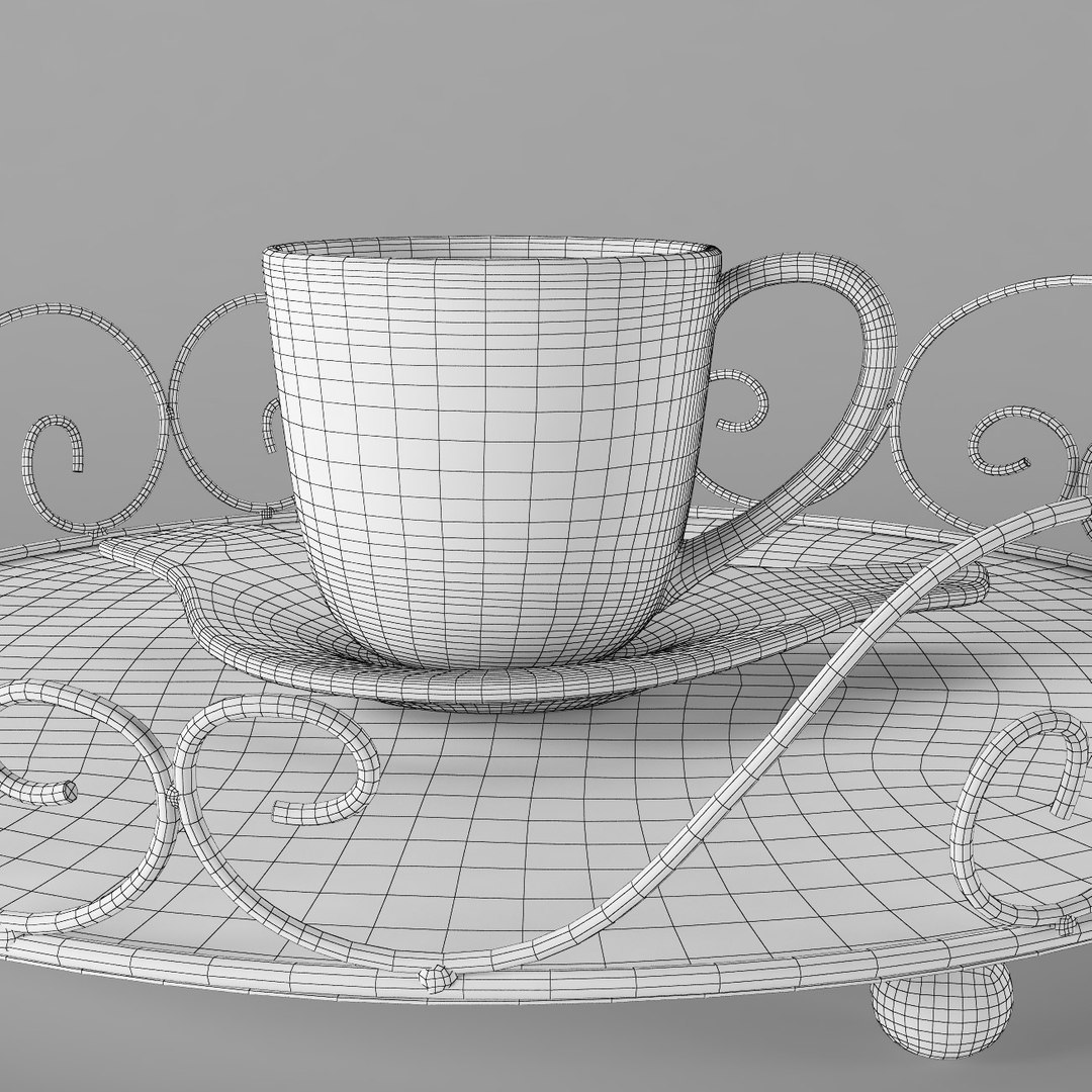 Tray Anuk-anuk 3d Model