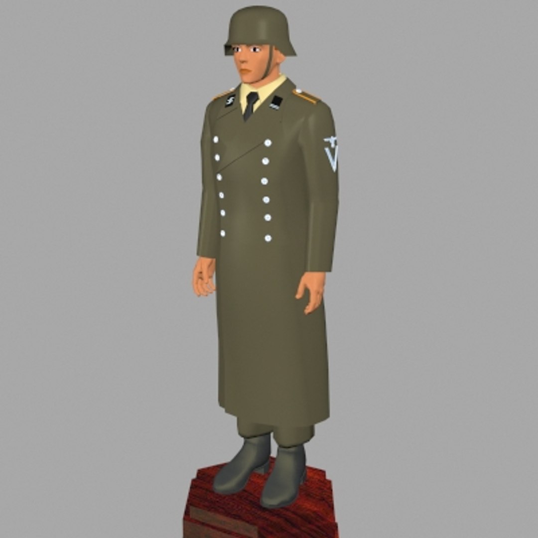 World War German Uniform 3ds