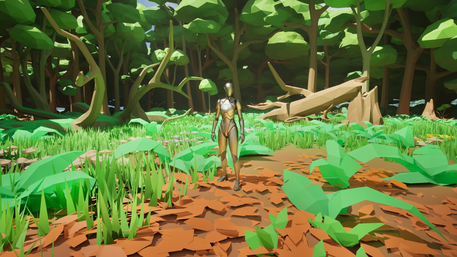 3D Lowpoly Foliage Pack - Broadleaf Forest - TurboSquid 2167446