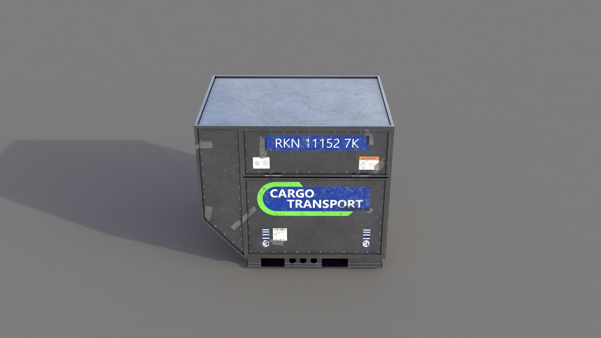 Airport Cargo Container 3D - TurboSquid 1303068