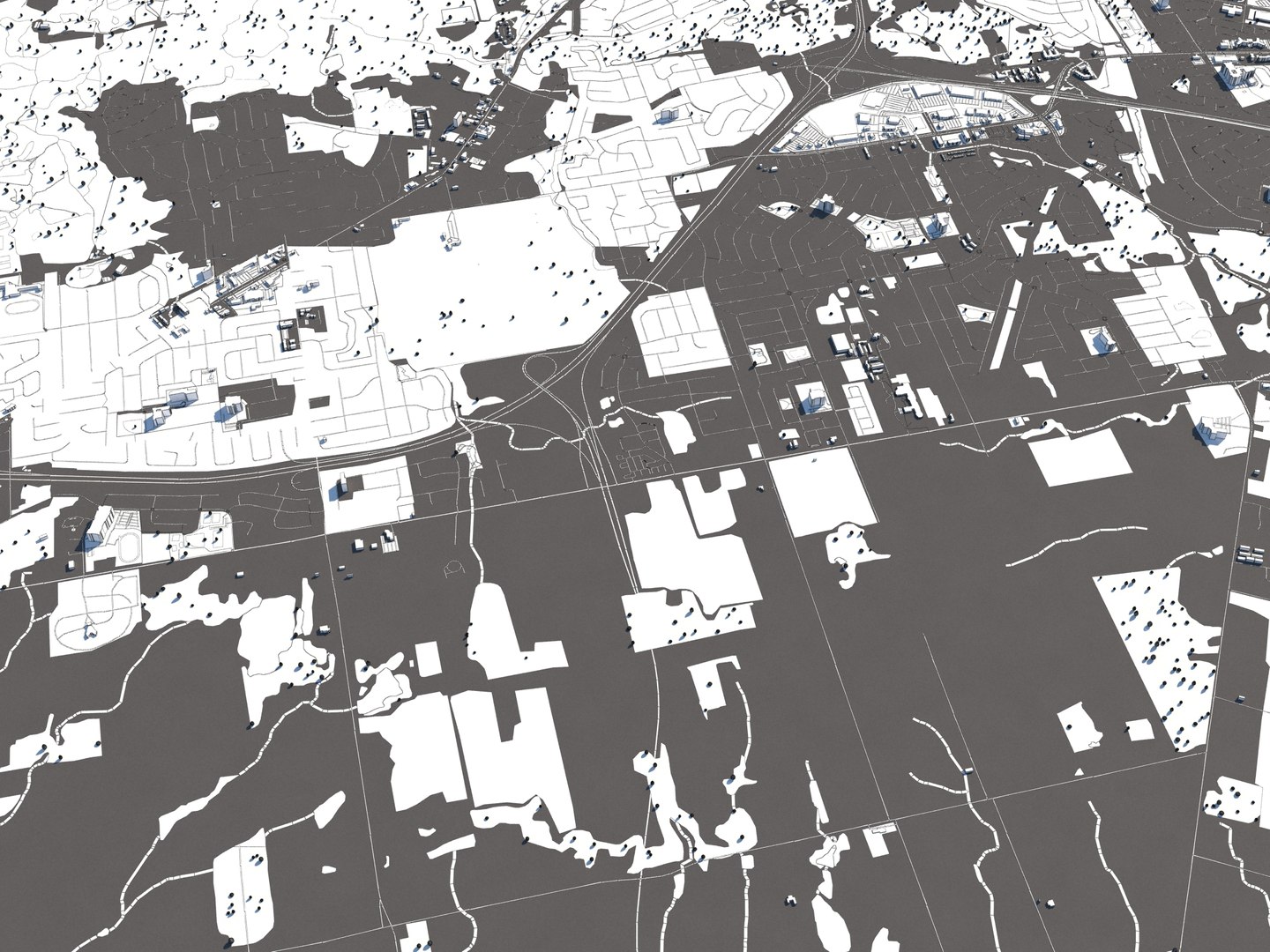 3D Buildings Houses Maps Model - TurboSquid 1489990