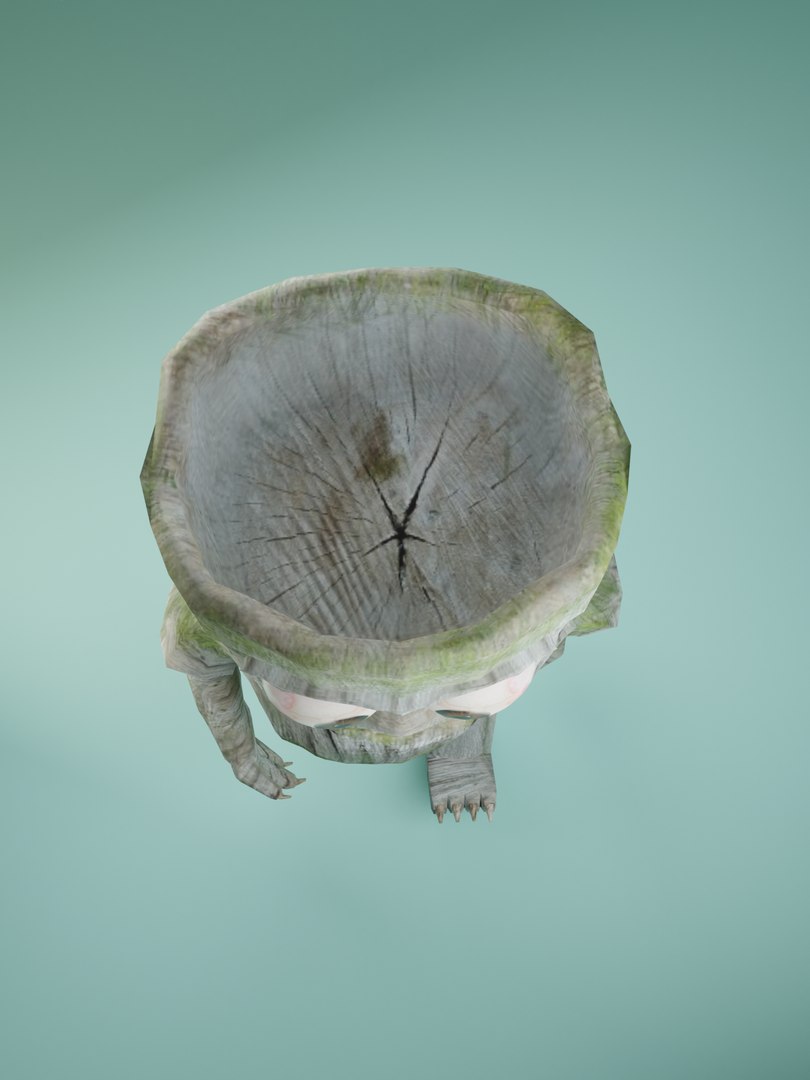 3D Blender Wood Man Animation - TurboSquid 1481596