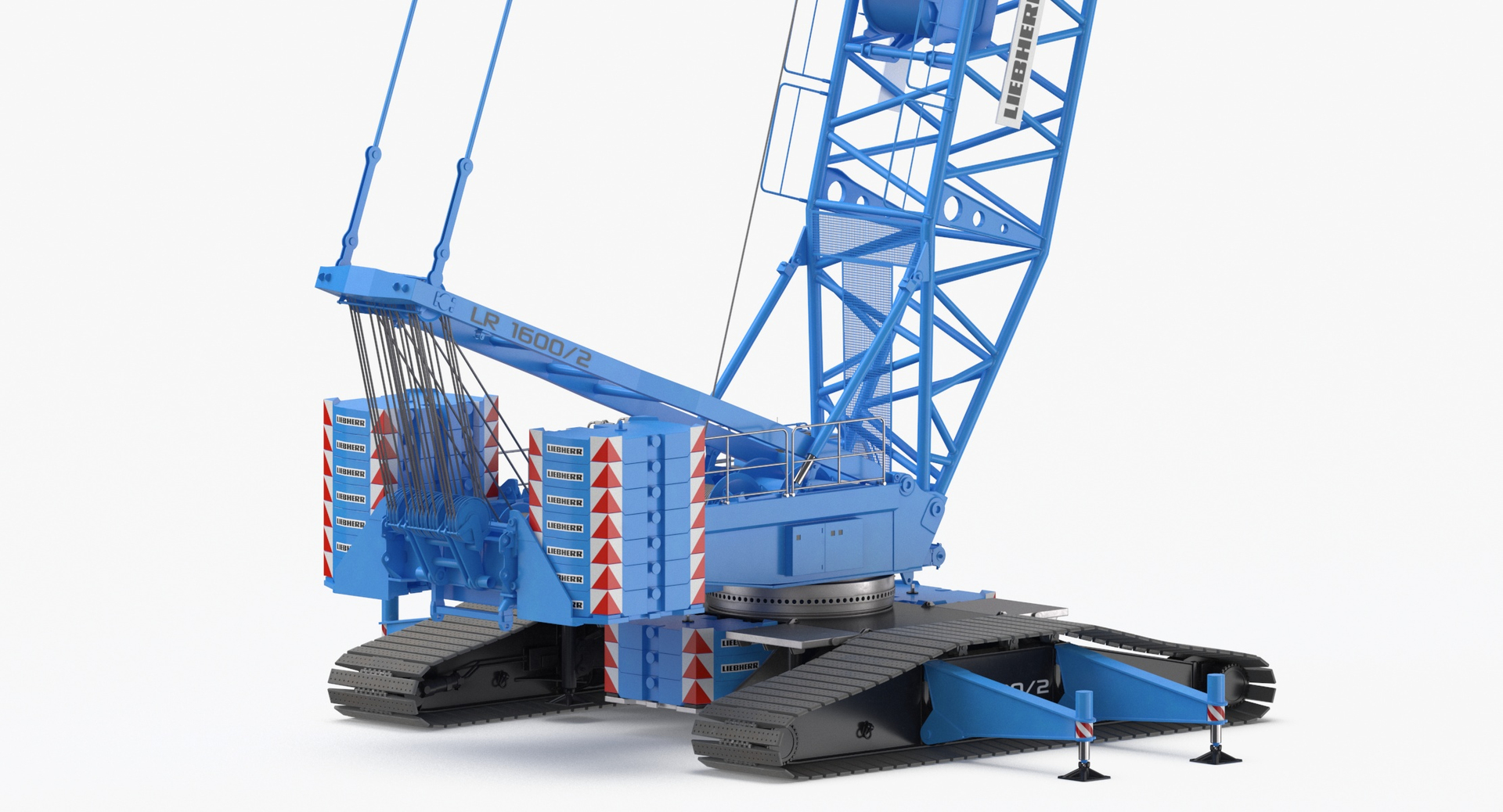 3D liebherr lr 1600 2 - TurboSquid 1713400