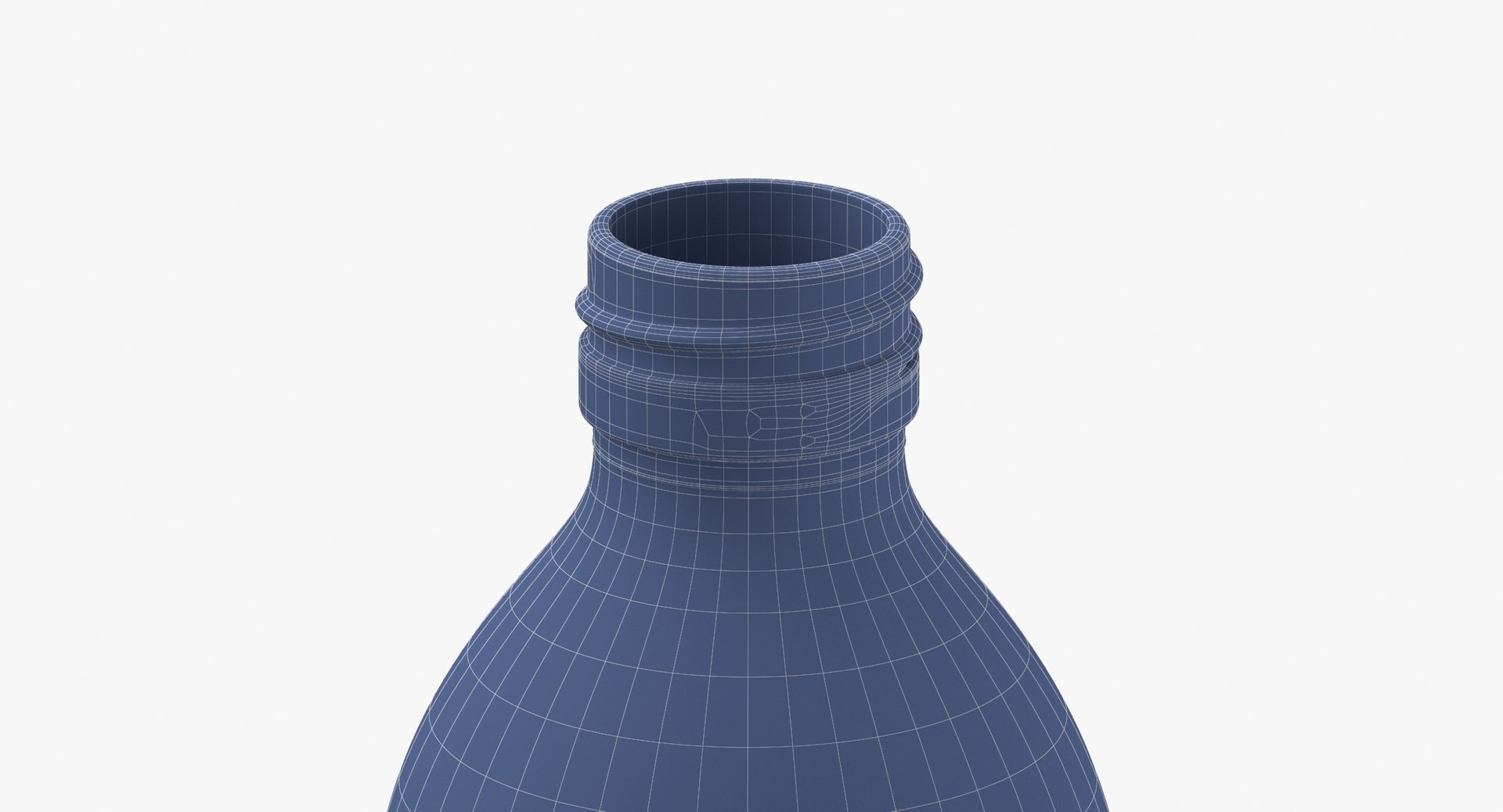 Glass Syrup Bottle 250ml 3D model - TurboSquid 2019659